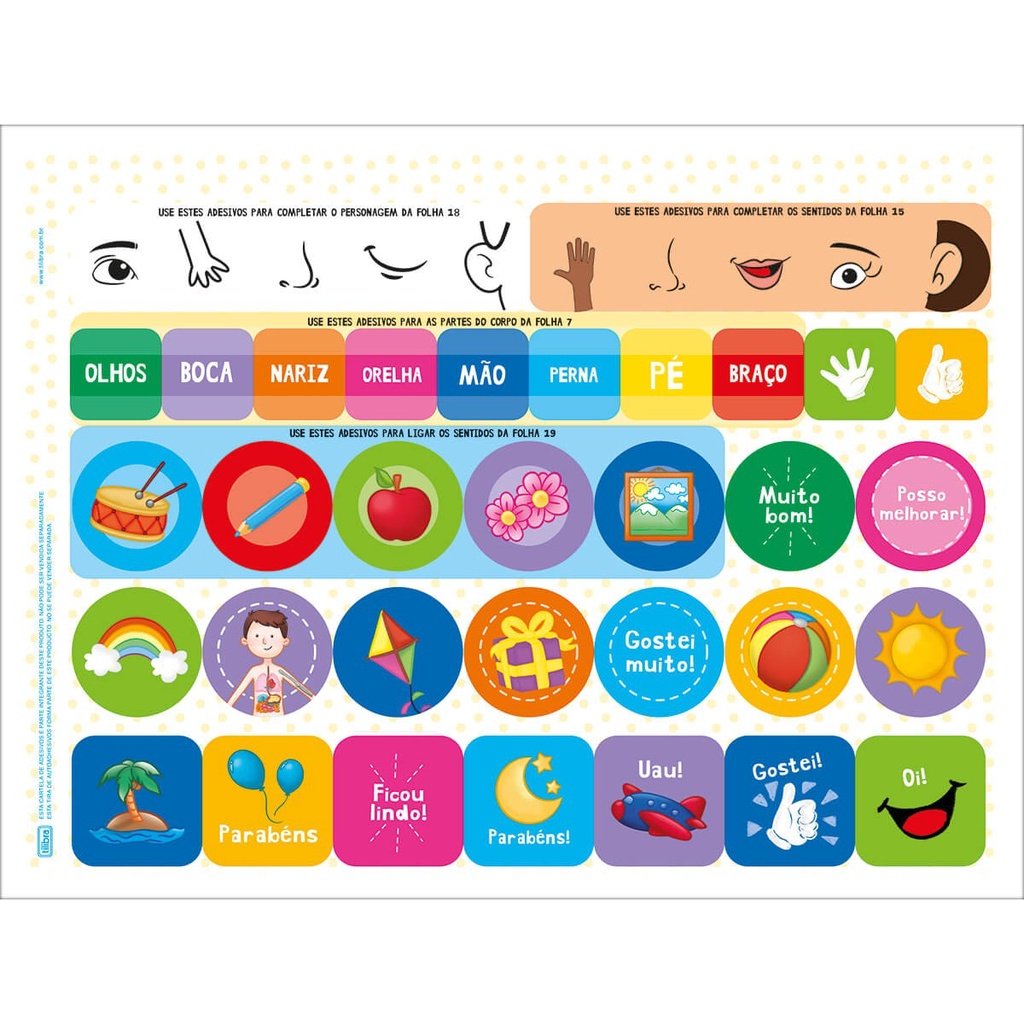 Cartilha Ciências Corpo Humano Académie 20 Folhas